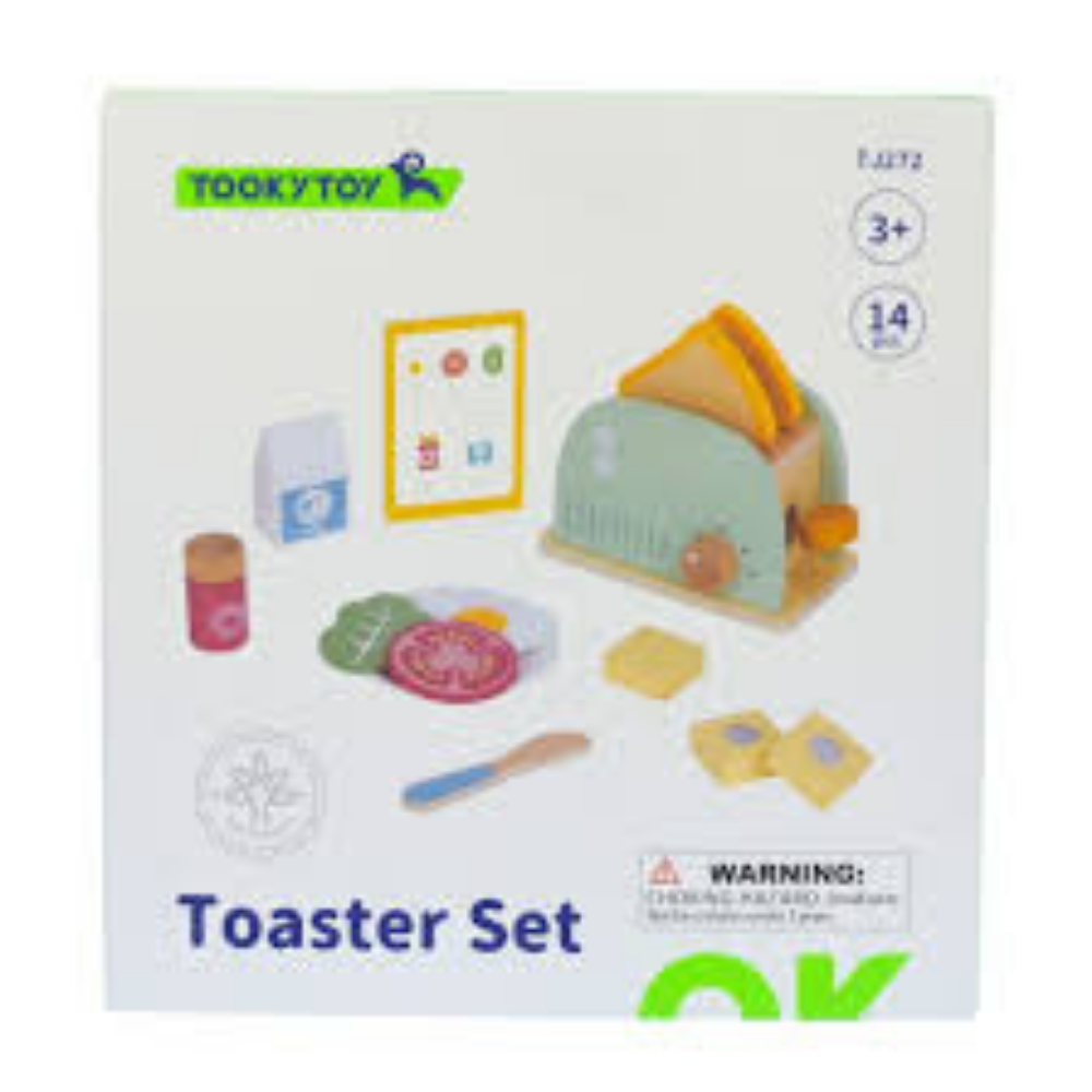 Wooden Pop-Up Toaster Play Set – Mutare Computers