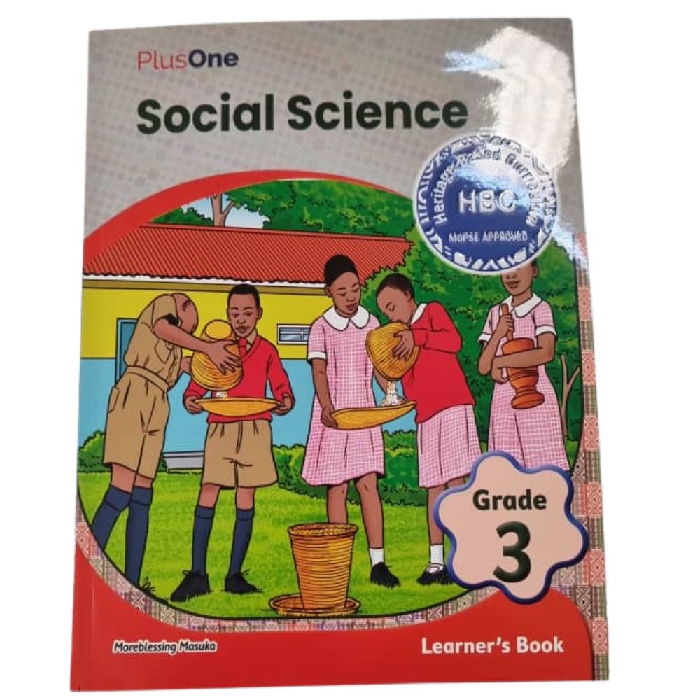PlusOne Social Science Learner’s Book – Grade 3 – Mutare Computers